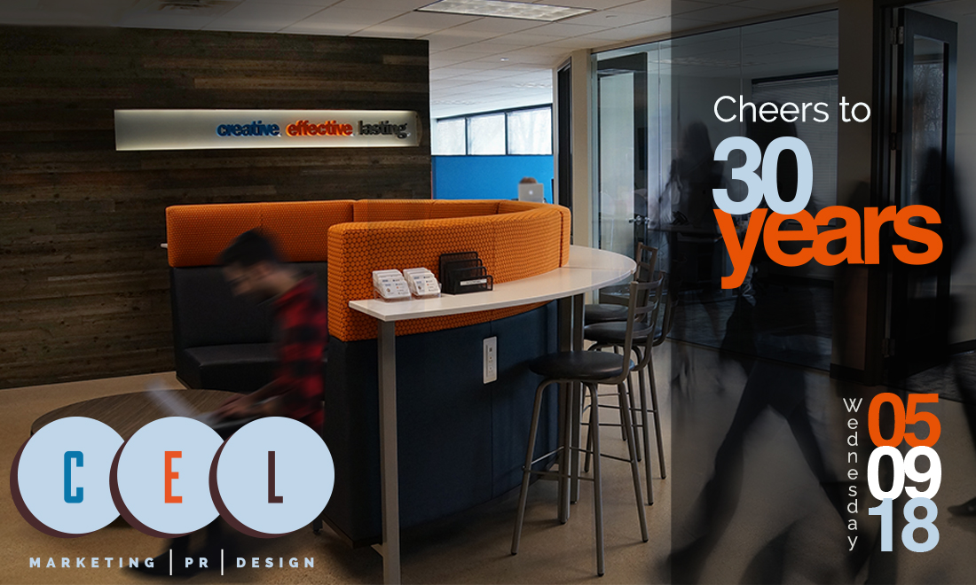 CEL-30openhouse-invite | CEL Marketing | PR | Design